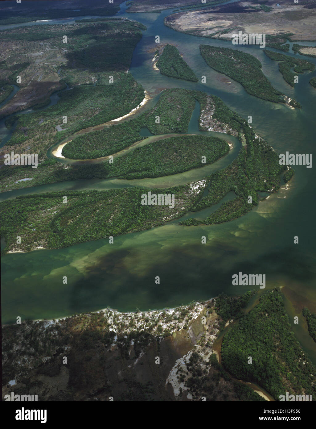 Wetland river aerial hi-res stock photography and images - Alamy