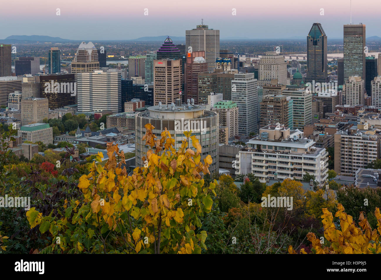 Montreal in Fall Stock Photo - Alamy