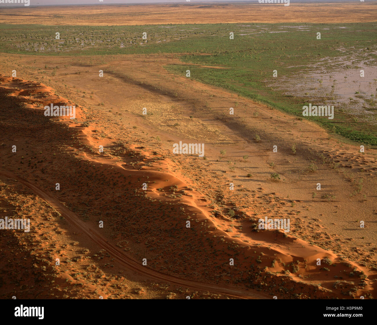 Seasonal swamp by Old Andado station Stock Photo - Alamy