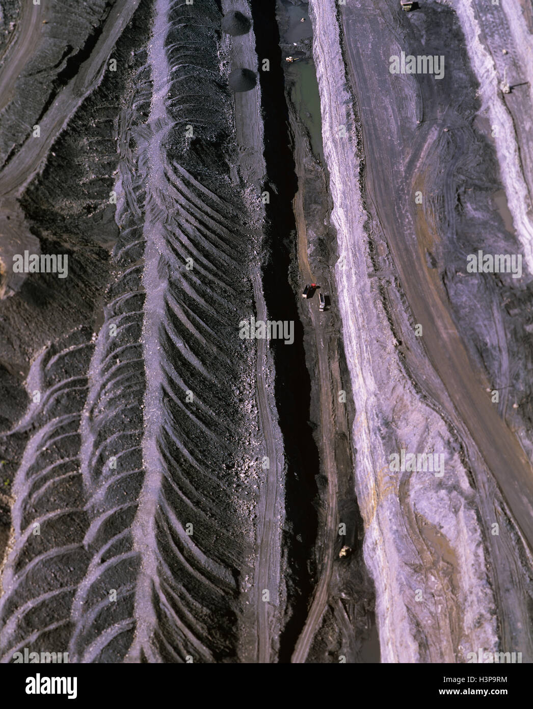 Open-cut coal mine Stock Photo - Alamy