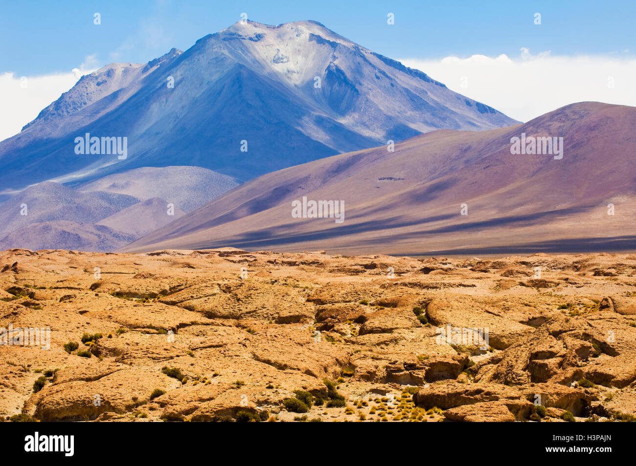Licancabur Volcano, Potosi, Bolivia Stock Photo - Alamy