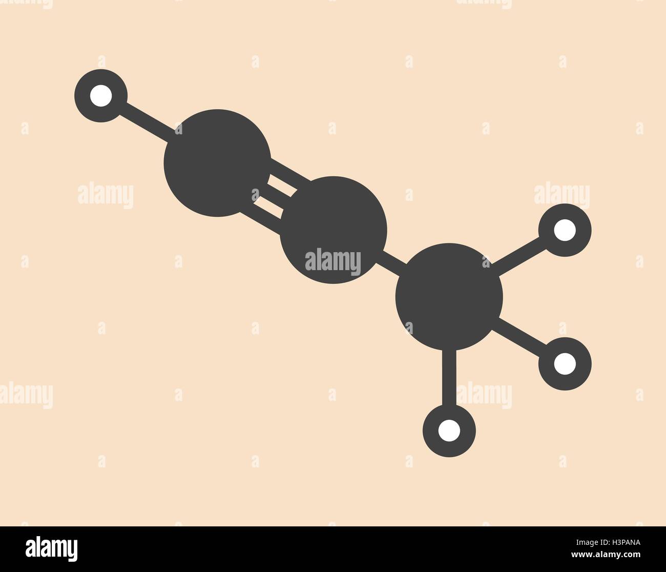 Propyne Lewis Structure