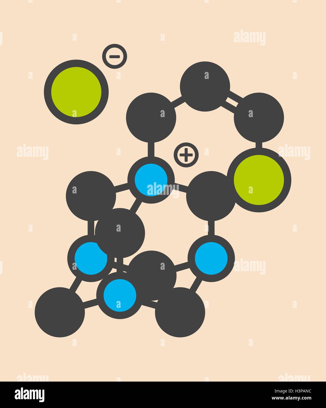 Quaternium-15 surfactant and preservative molecule (formaldehyde ...