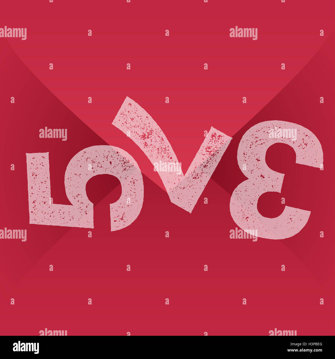 love numbers. love sign. love text. vector illustration Stock Photo - Alamy