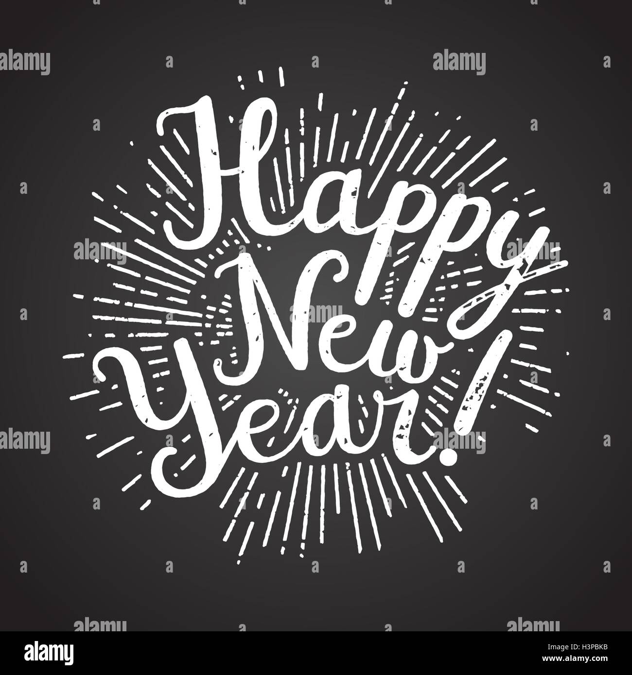 Vector icon happy new hi-res stock photography and images - Alamy