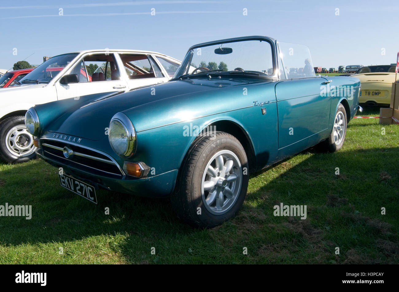 sunbeam tiger V8 sportscar sportscars british Stock Photo - Alamy