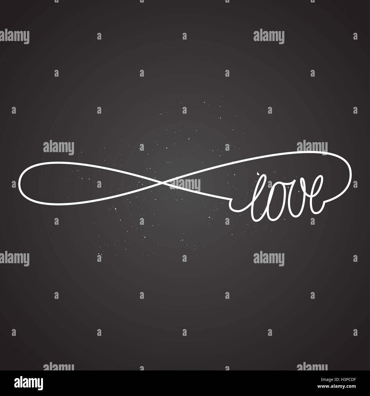 Endless love concept infinity symbol hi-res stock photography and ...