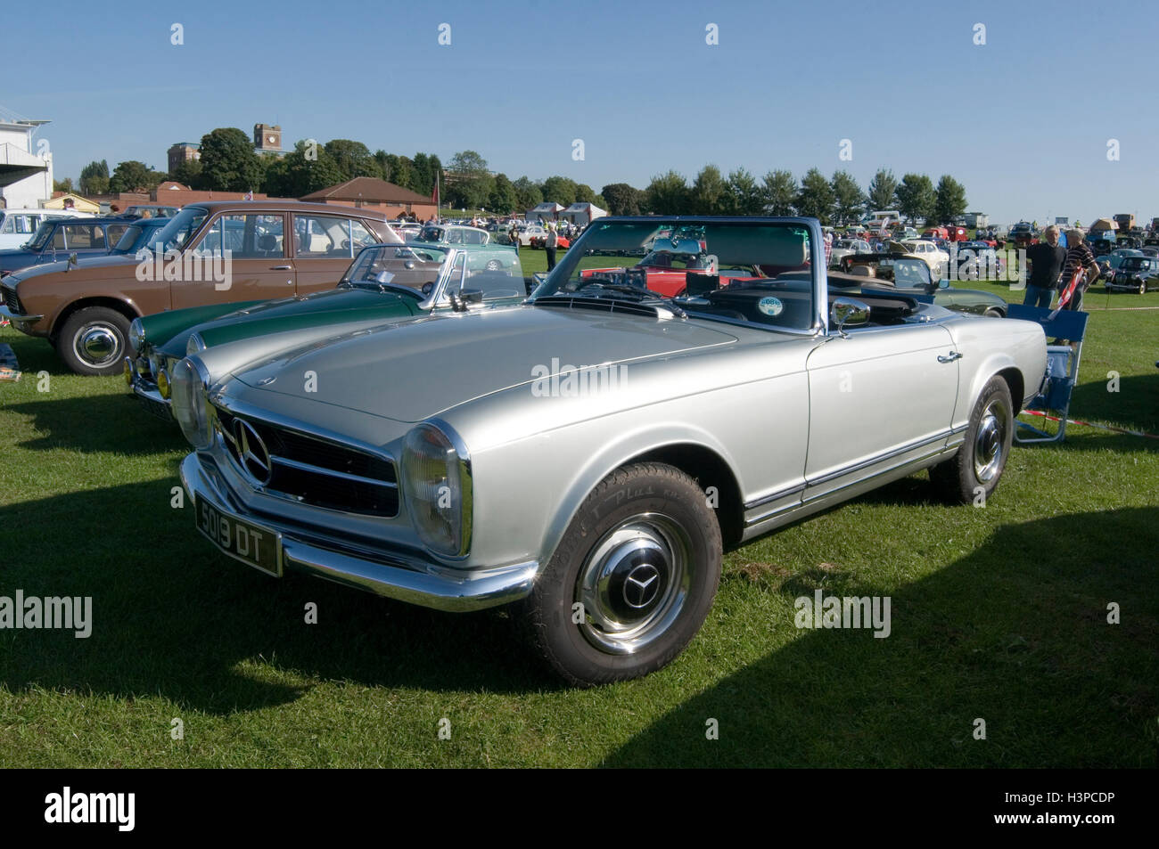 merc Mercedes roadster SL german cool Stock Photo - Alamy