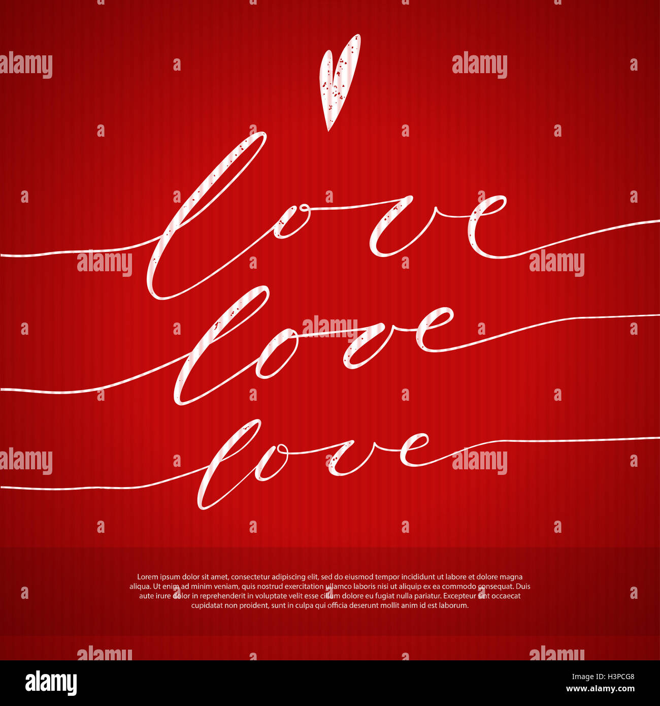 love love love red valentine paper background Stock Photo - Alamy