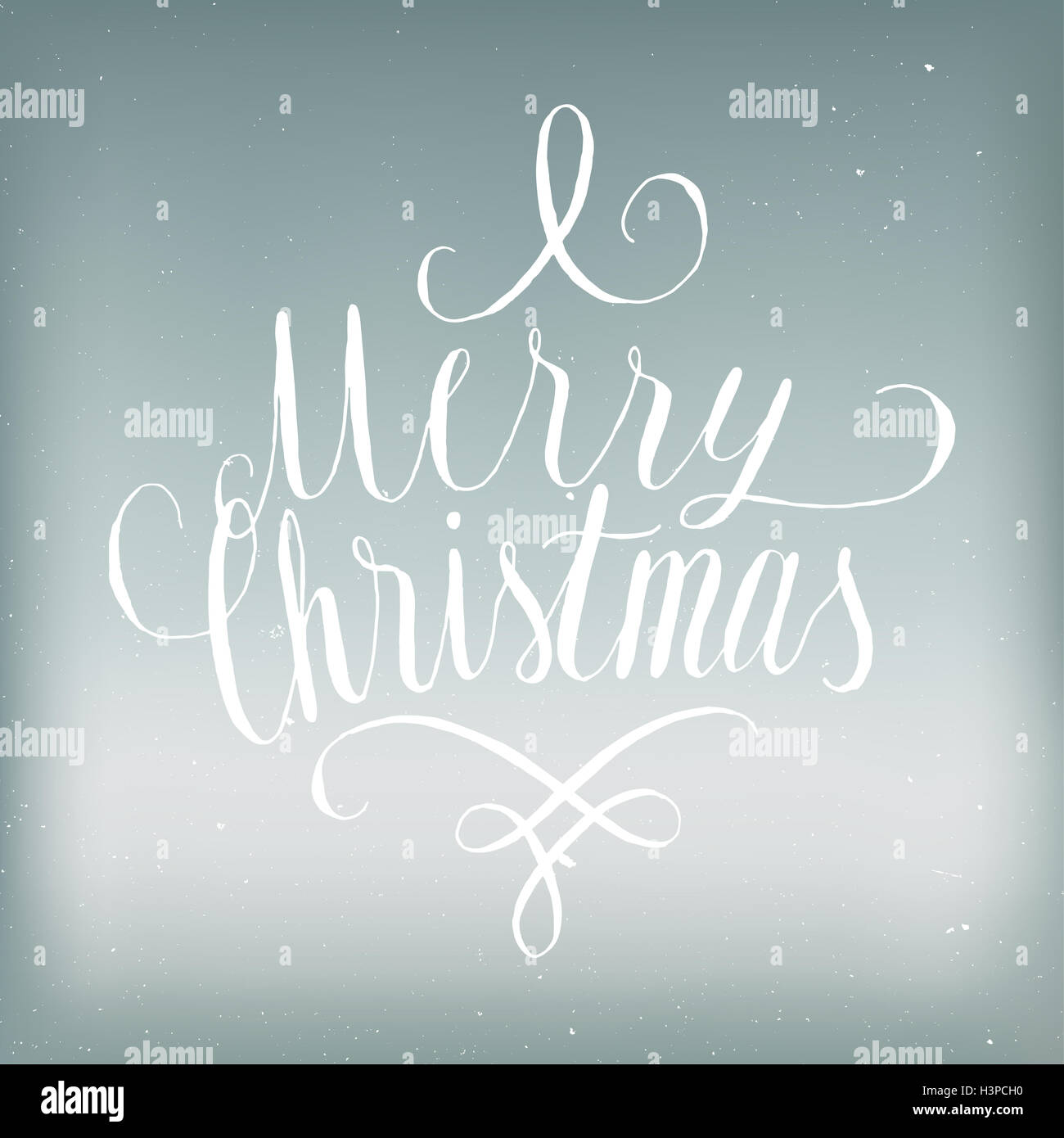 merry christmas curly handwriting Stock Photo - Alamy