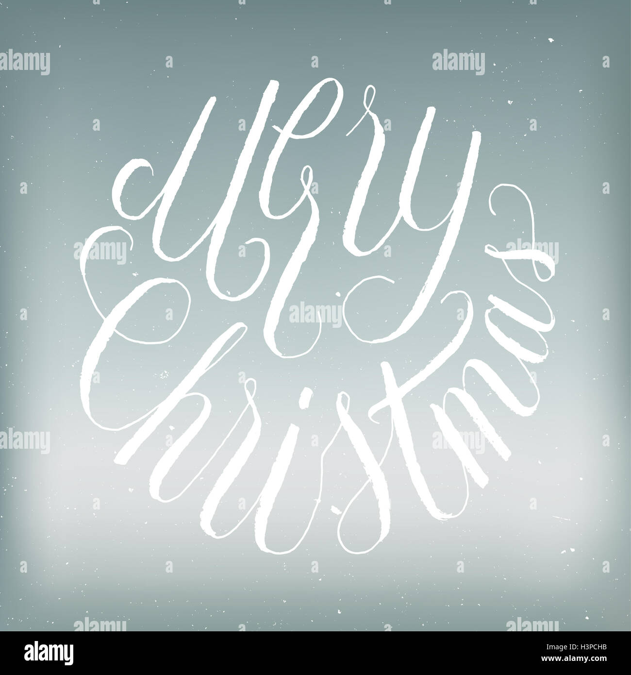 christmas curly handwriting Stock Photo - Alamy