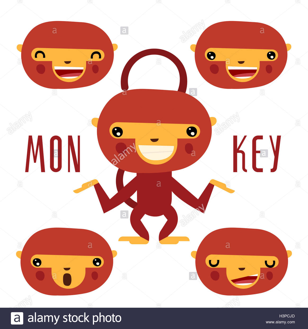 Cartoon Monkey Chinese High Resolution Stock Photography and Images - Alamy
