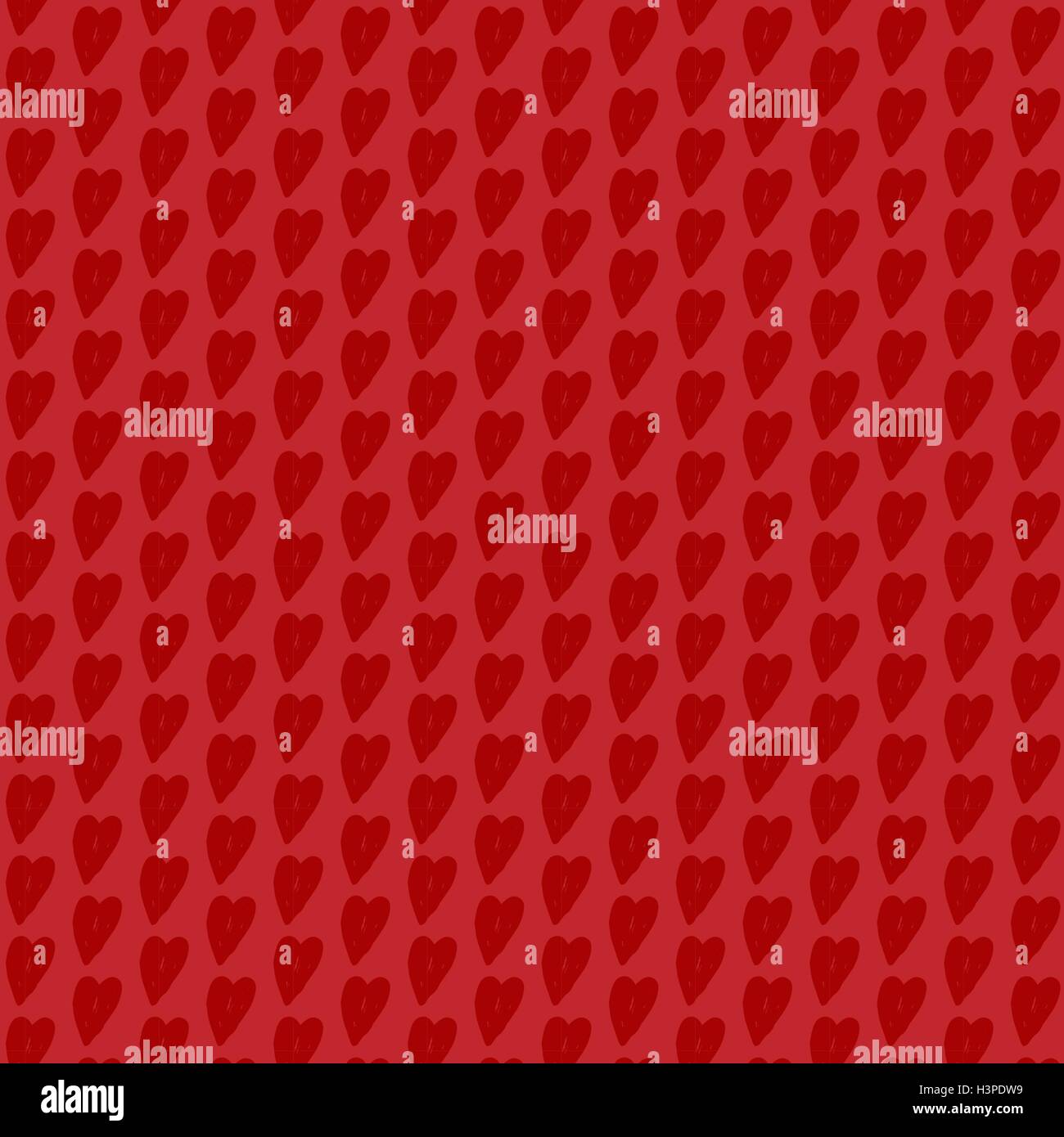 seamless valentines day red heart pattern Stock Photo - Alamy