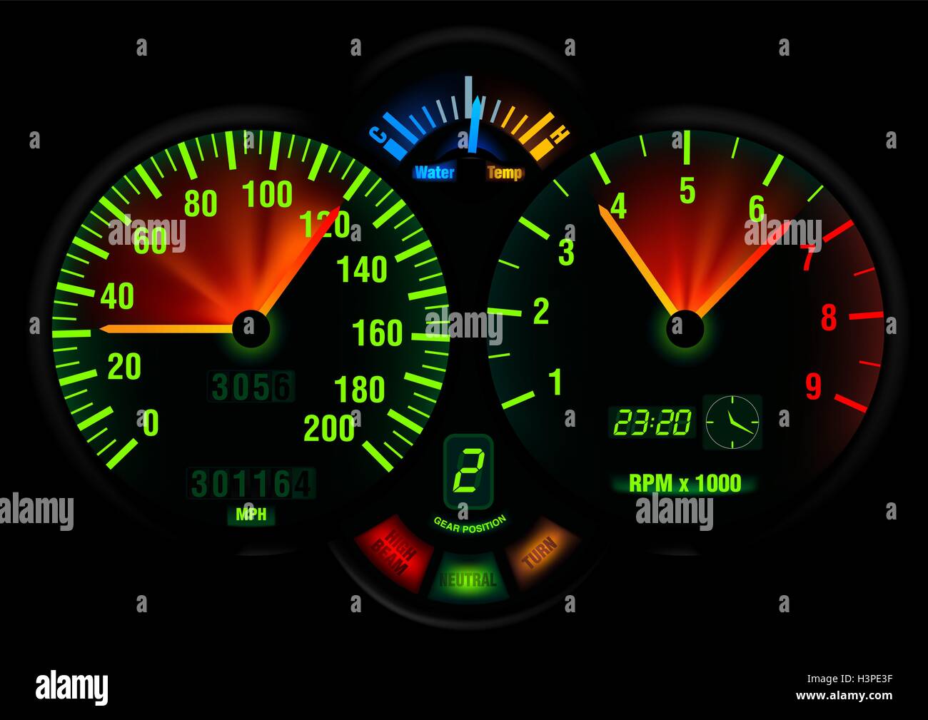 Bike counter Stock Vector Images - Alamy