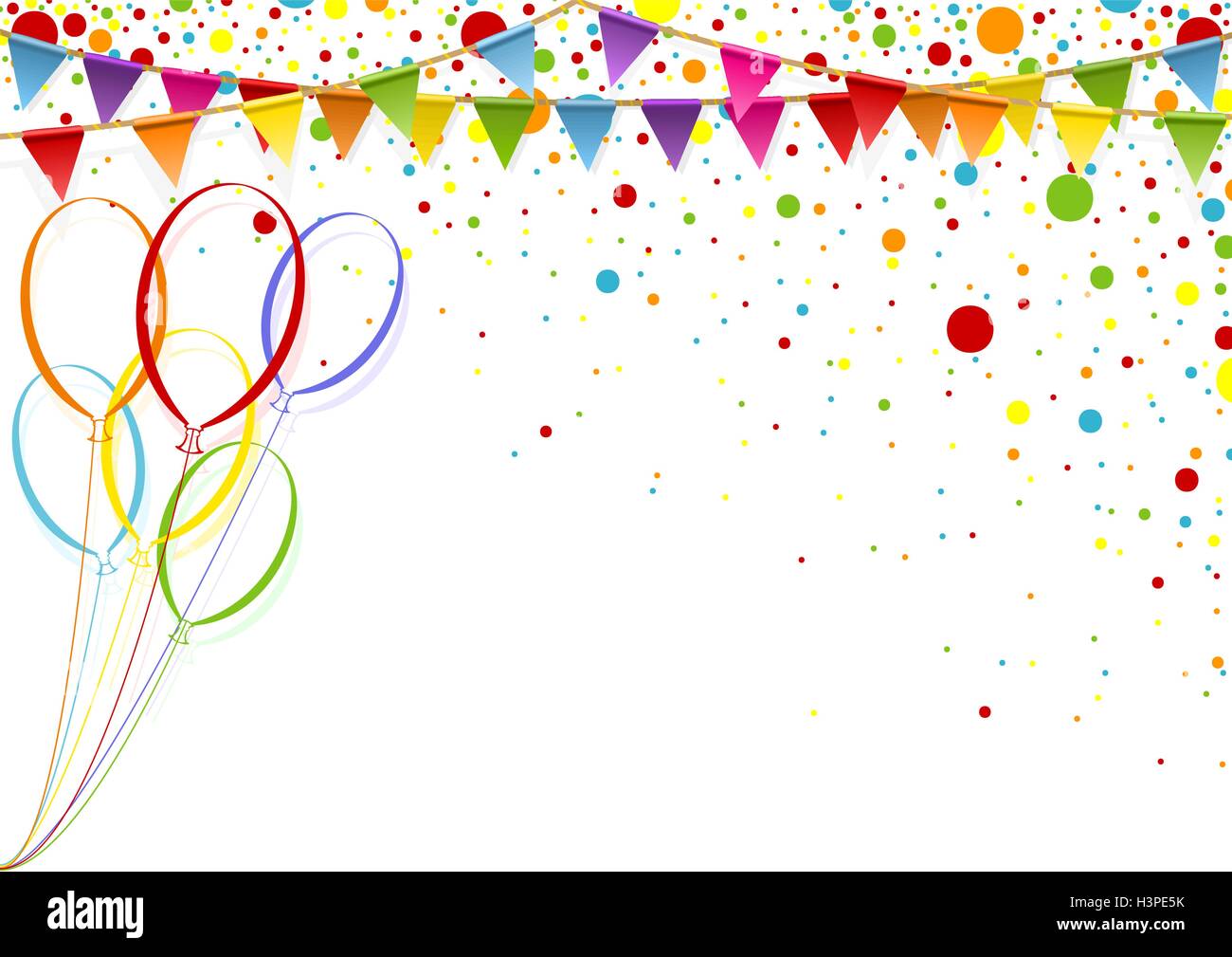 Colorful Celebration Background Stock Vector Image & Art - Alamy