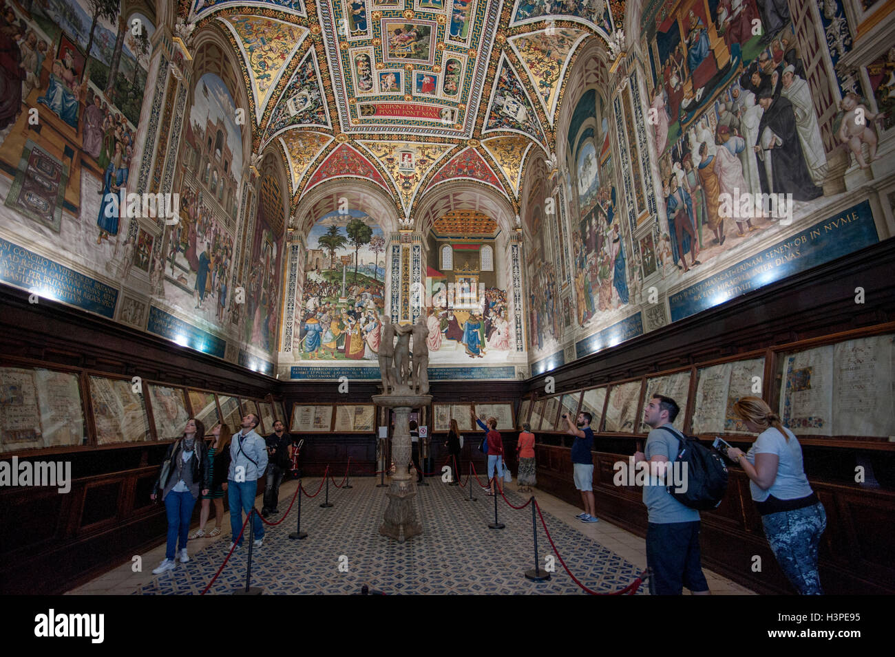 Siena cathedral library hi-res stock photography and images - Alamy
