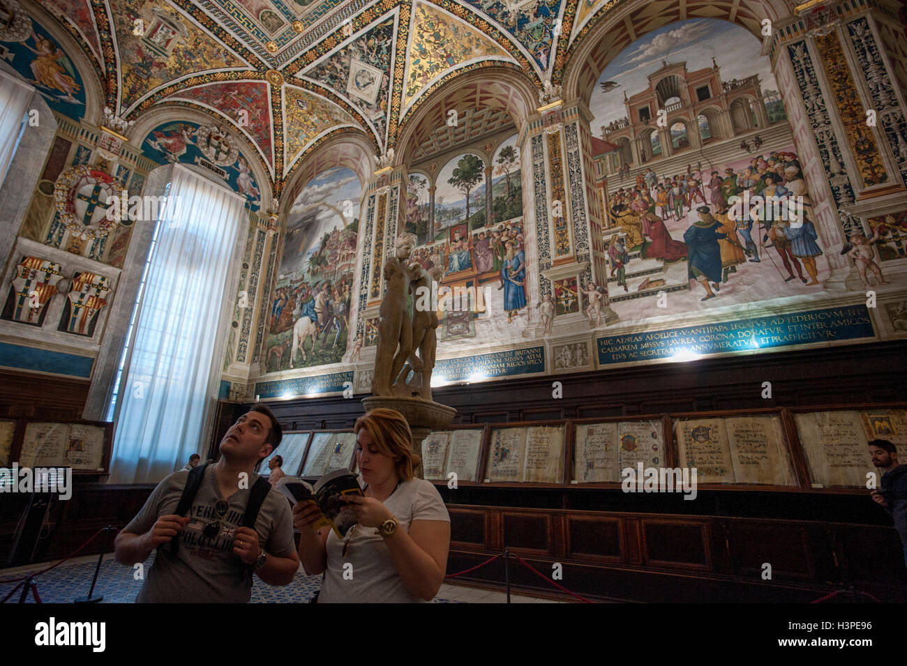 Siena Cathedral Library High Resolution Stock Photography and Images ...