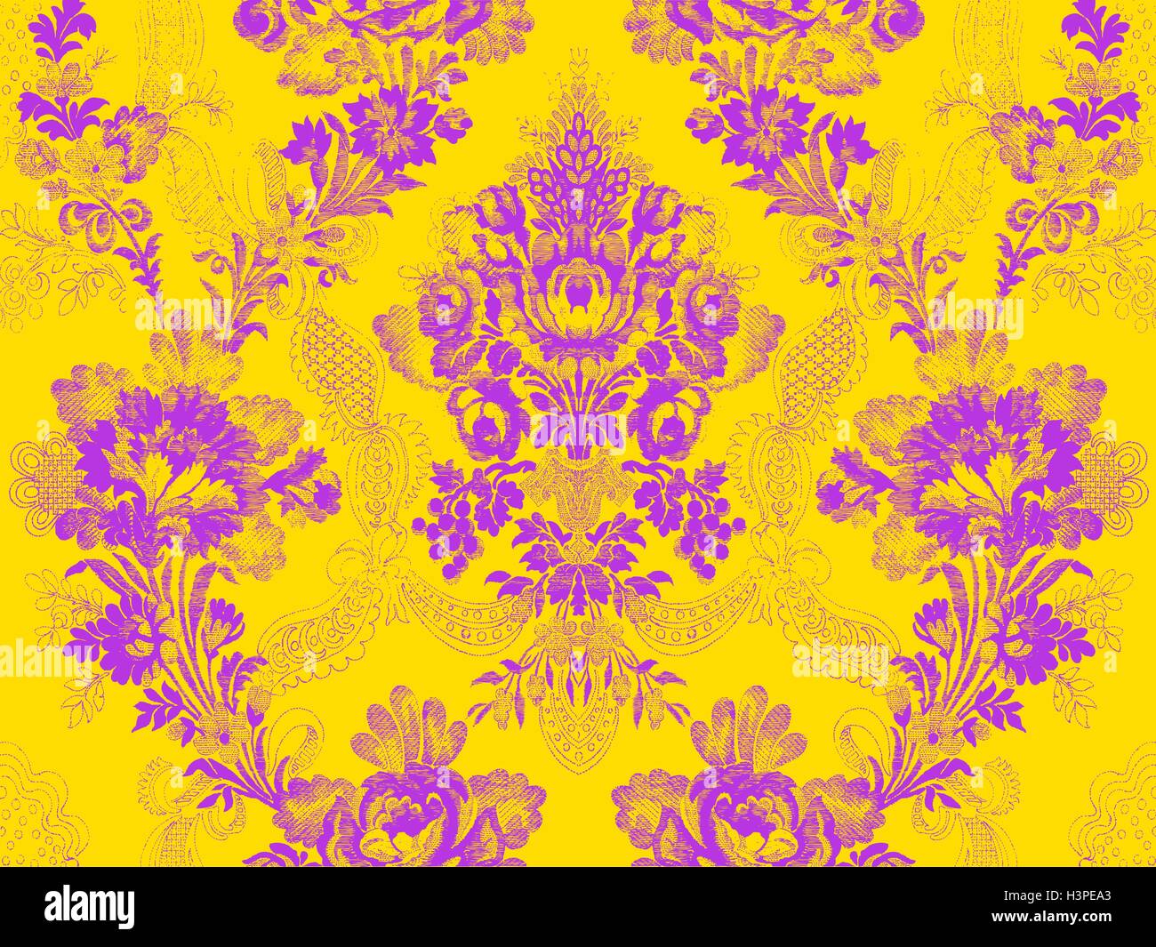 Royal purple flower Stock Vector Images - Alamy
