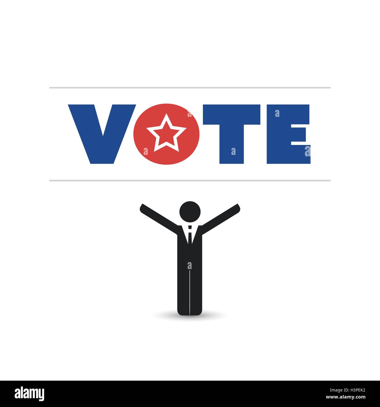 Usa election voting Cut Out Stock Images & Pictures - Alamy
