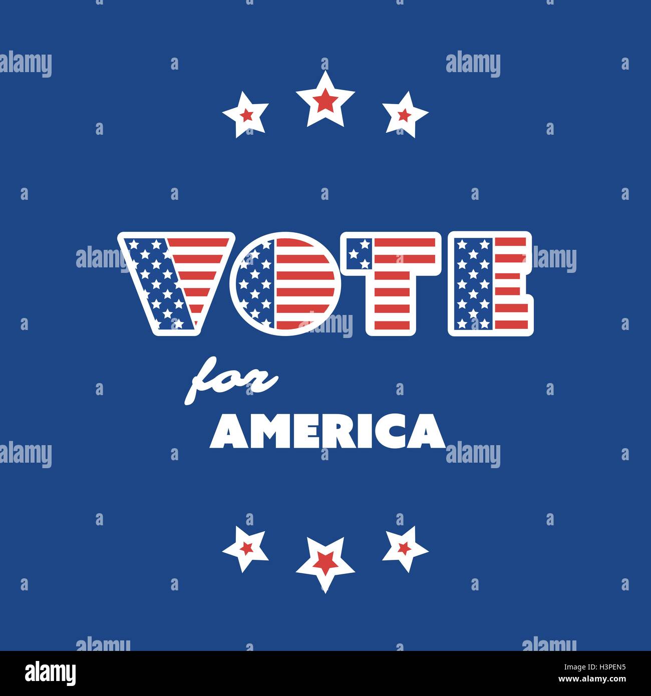 USA Voting Design Concept Stock Vector Image & Art - Alamy