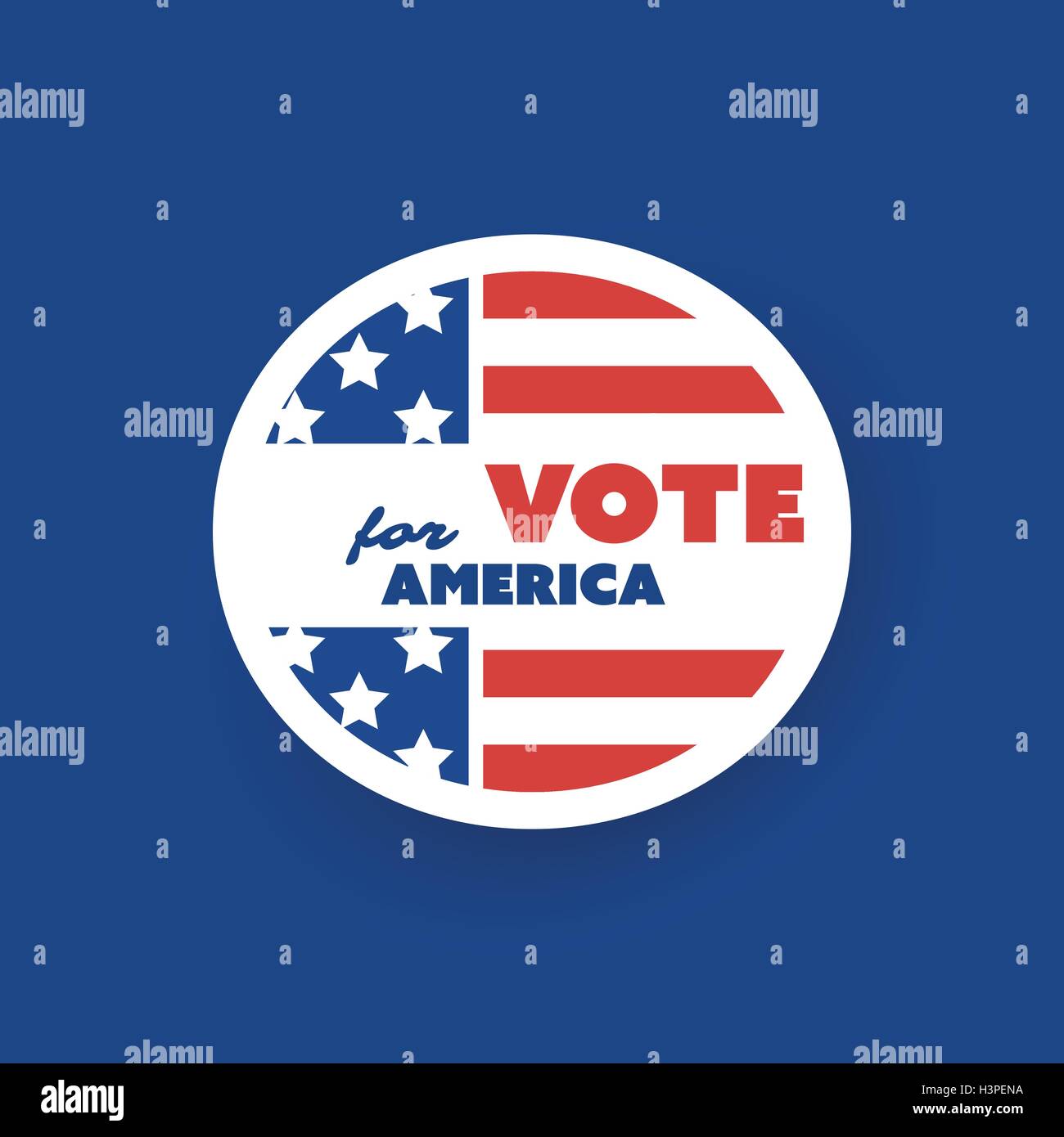 USA Voting Design Concept Stock Vector Image & Art - Alamy