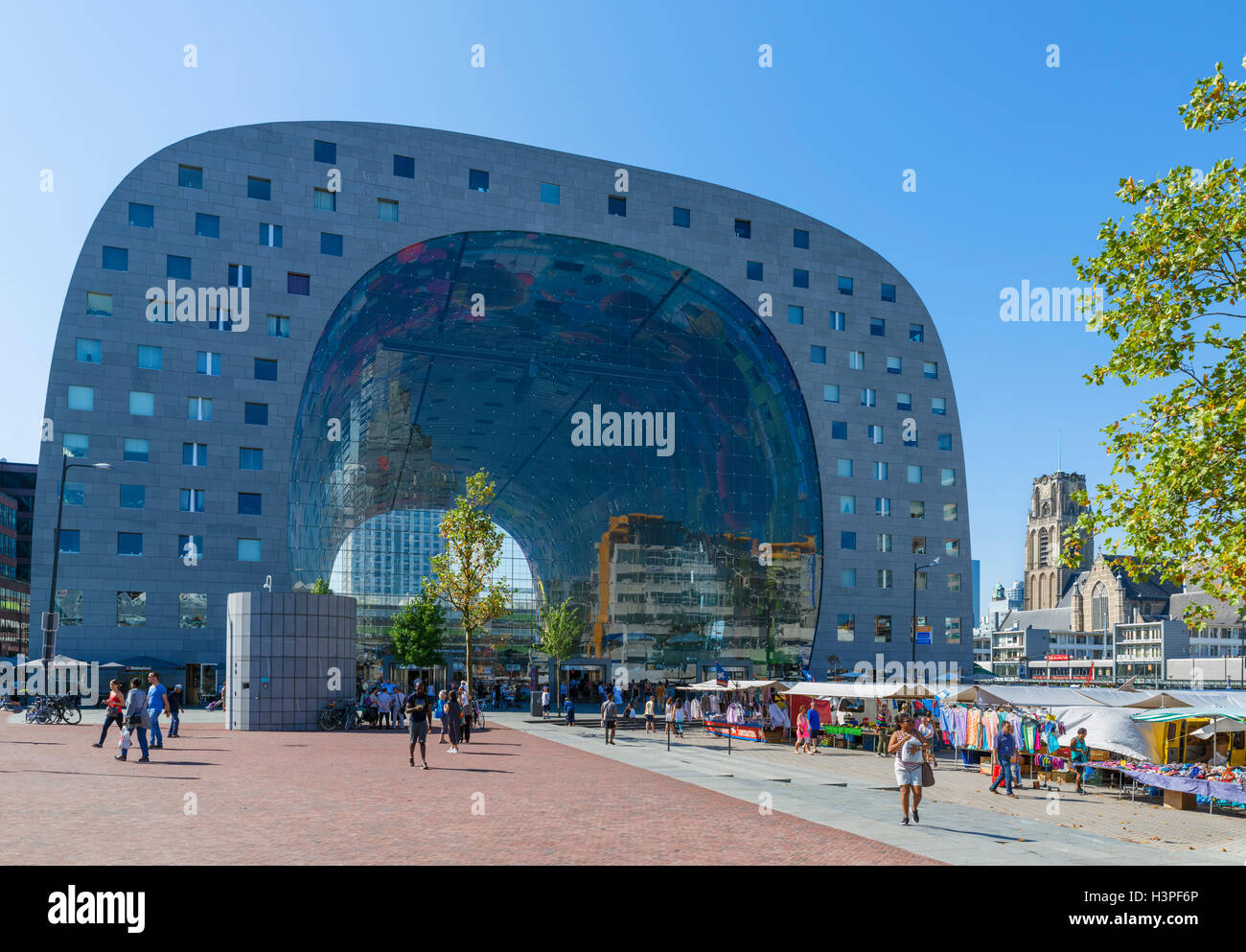 The Markthal (Market Hall), Rotterdam, Netherlands Stock Photo - Alamy