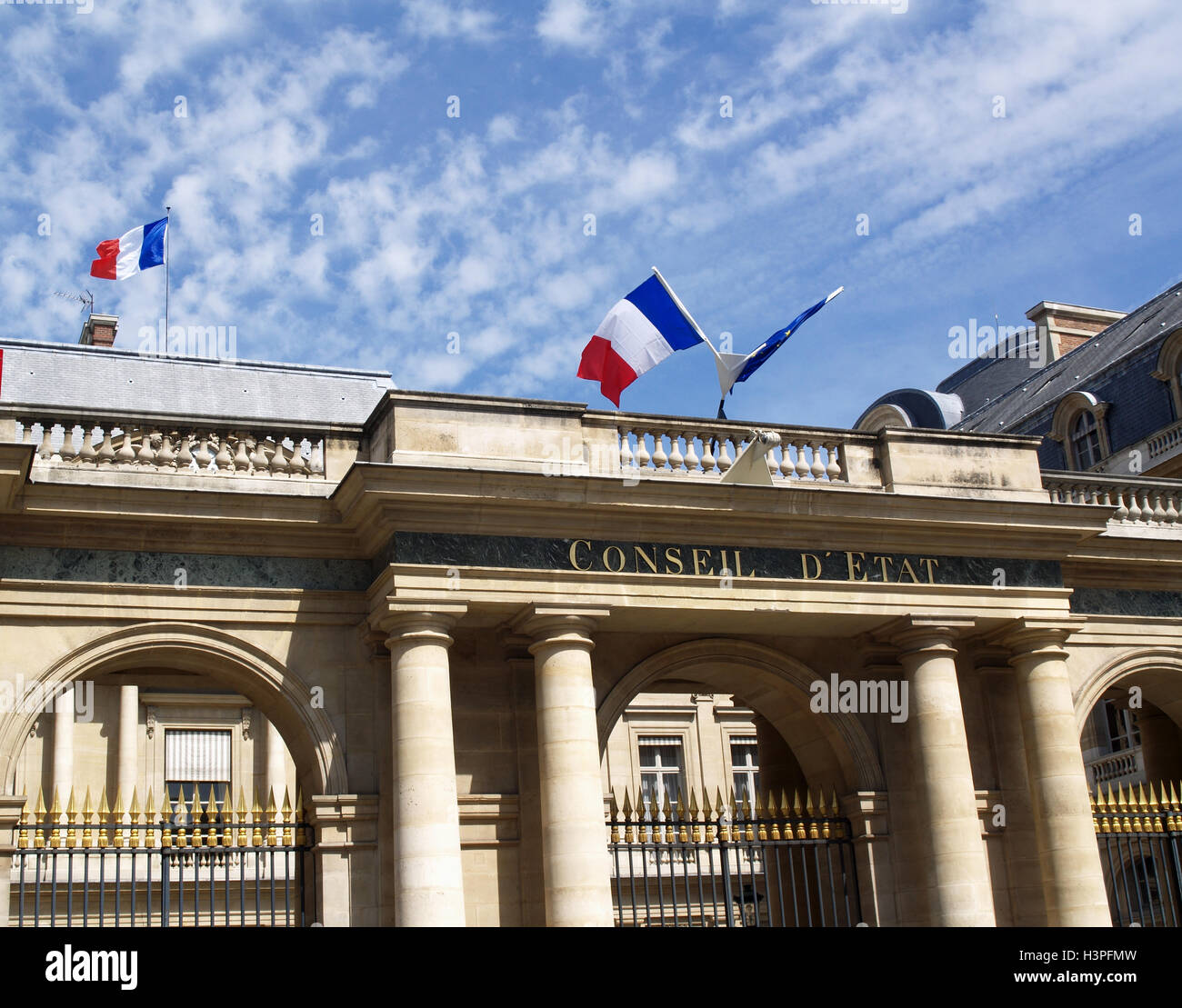 Conseil d'État Palais-Royal 75001 Paris, France Stock Photo - Alamy