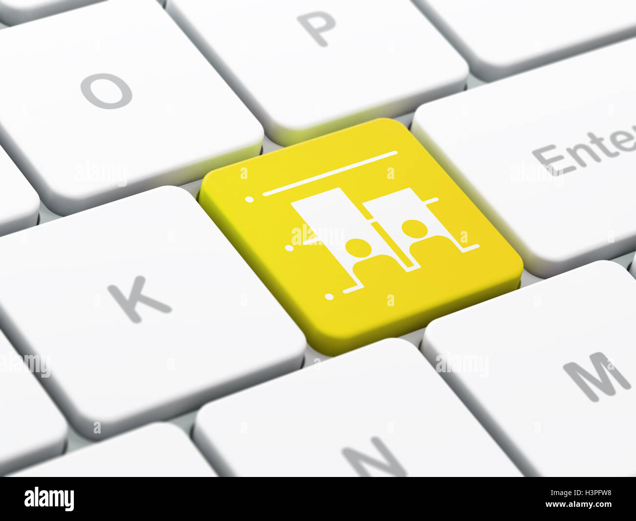 Political concept: Election on computer keyboard background Stock Photo ...