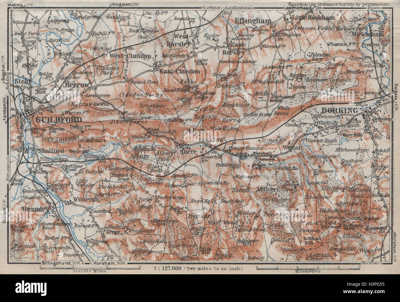 Dorking surrey vintage hi-res stock photography and images - Alamy