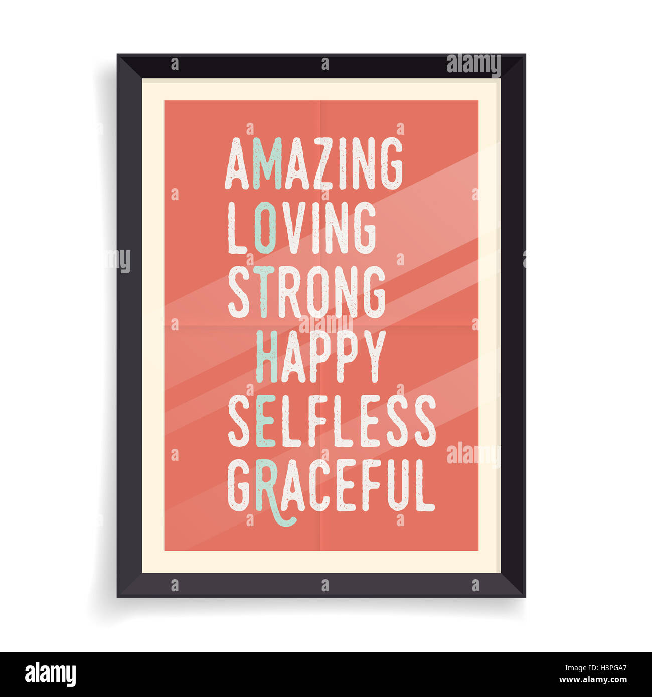 Framed poster Cut Out Stock Images & Pictures - Alamy