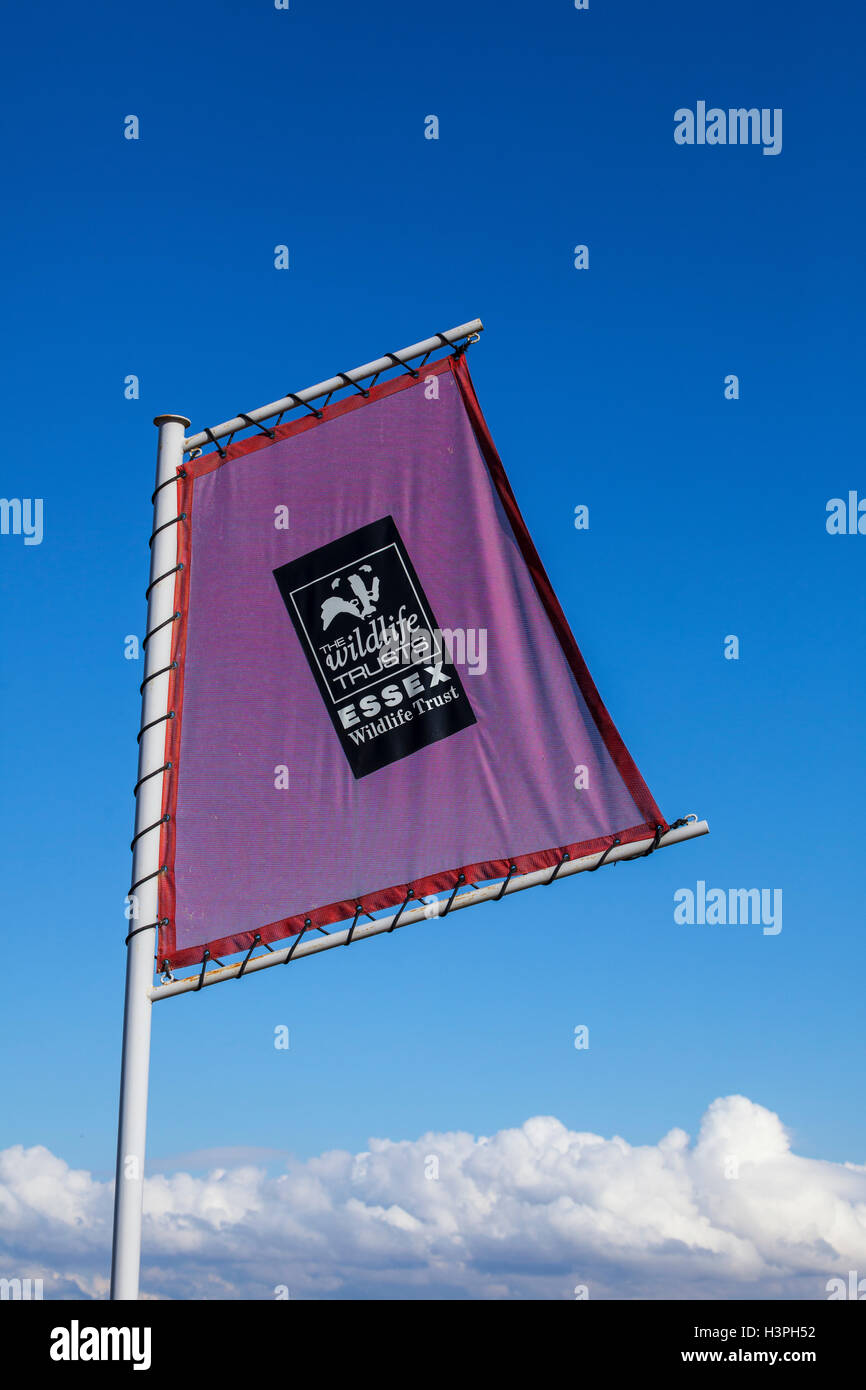 Essex Wildlife Trust Flag Stock Photo - Alamy