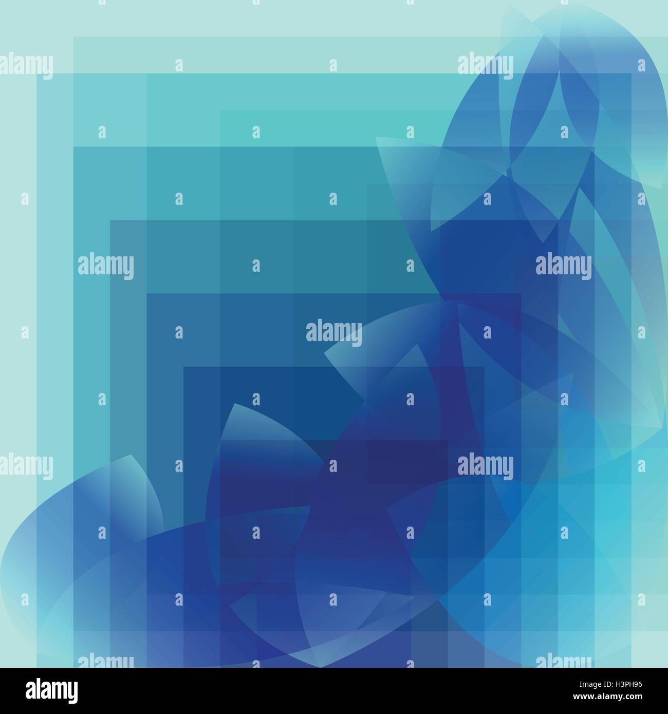 Beautiful abstract illustrations blue Stock Vector Images - Alamy