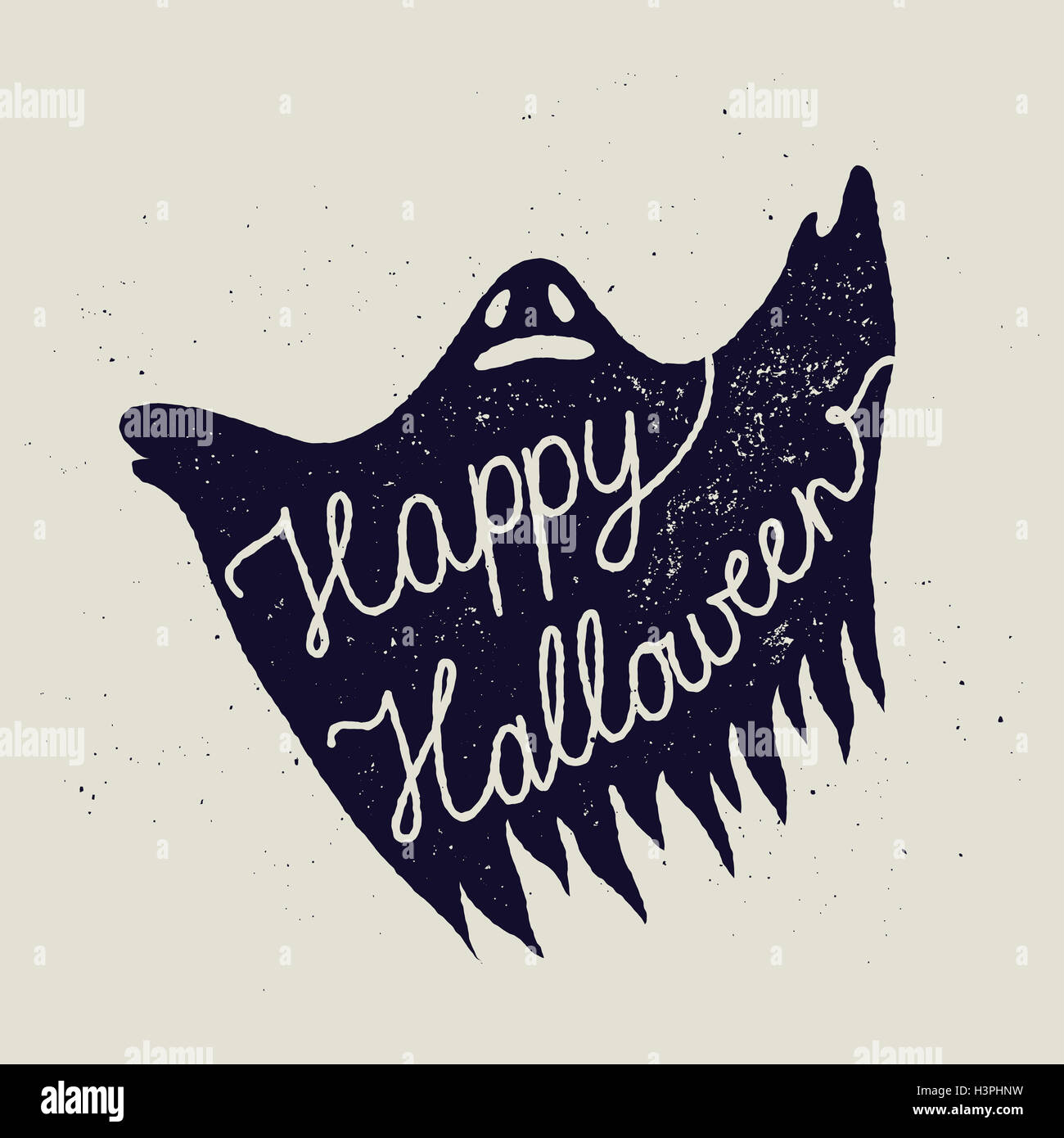 Happy halloween ghost hi-res stock photography and images - Alamy