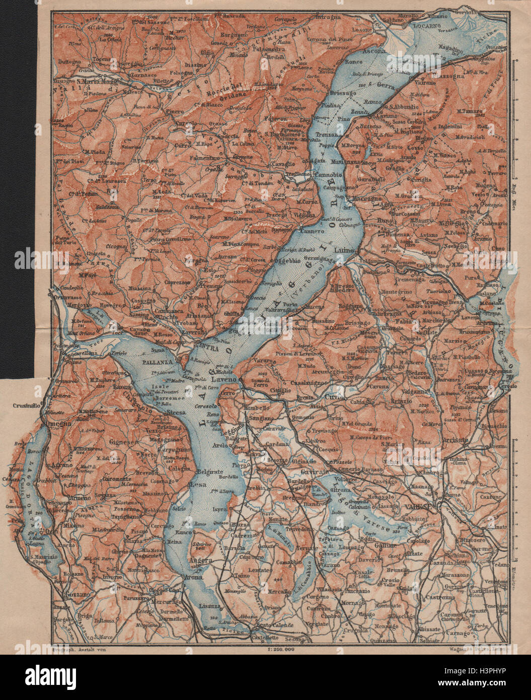 Varese map High Resolution Stock Photography and Images - Alamy