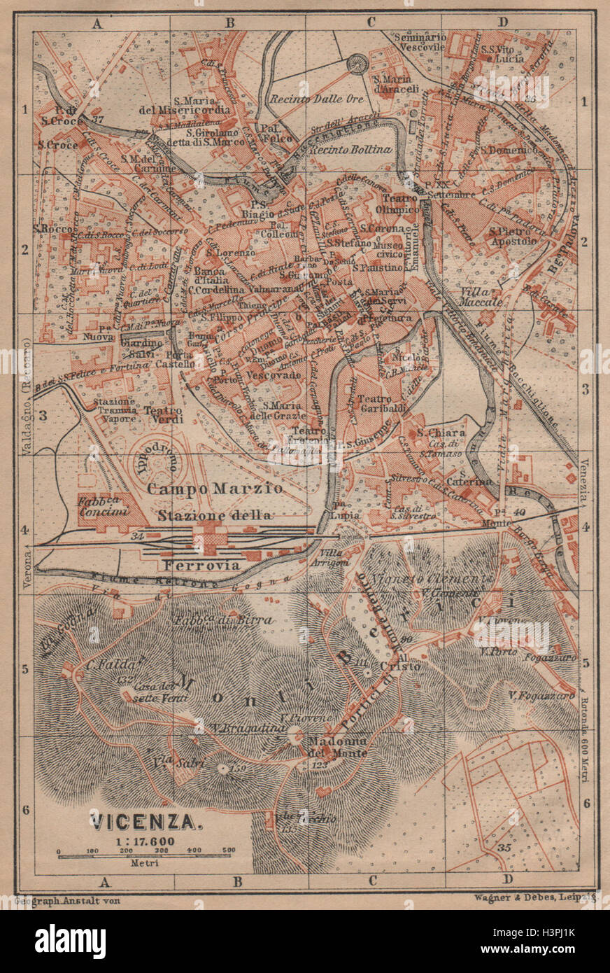 Mapa De Baronio Vicenza