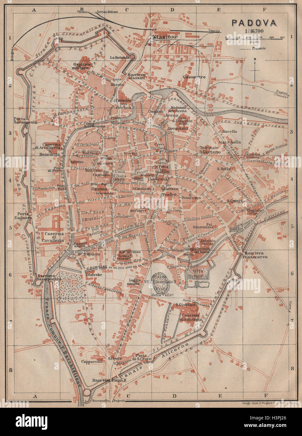 Mappa padova hi-res stock photography and images - Alamy