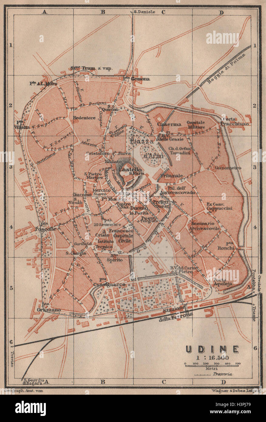 Map Of Udine High Resolution Stock Photography and Images - Alamy