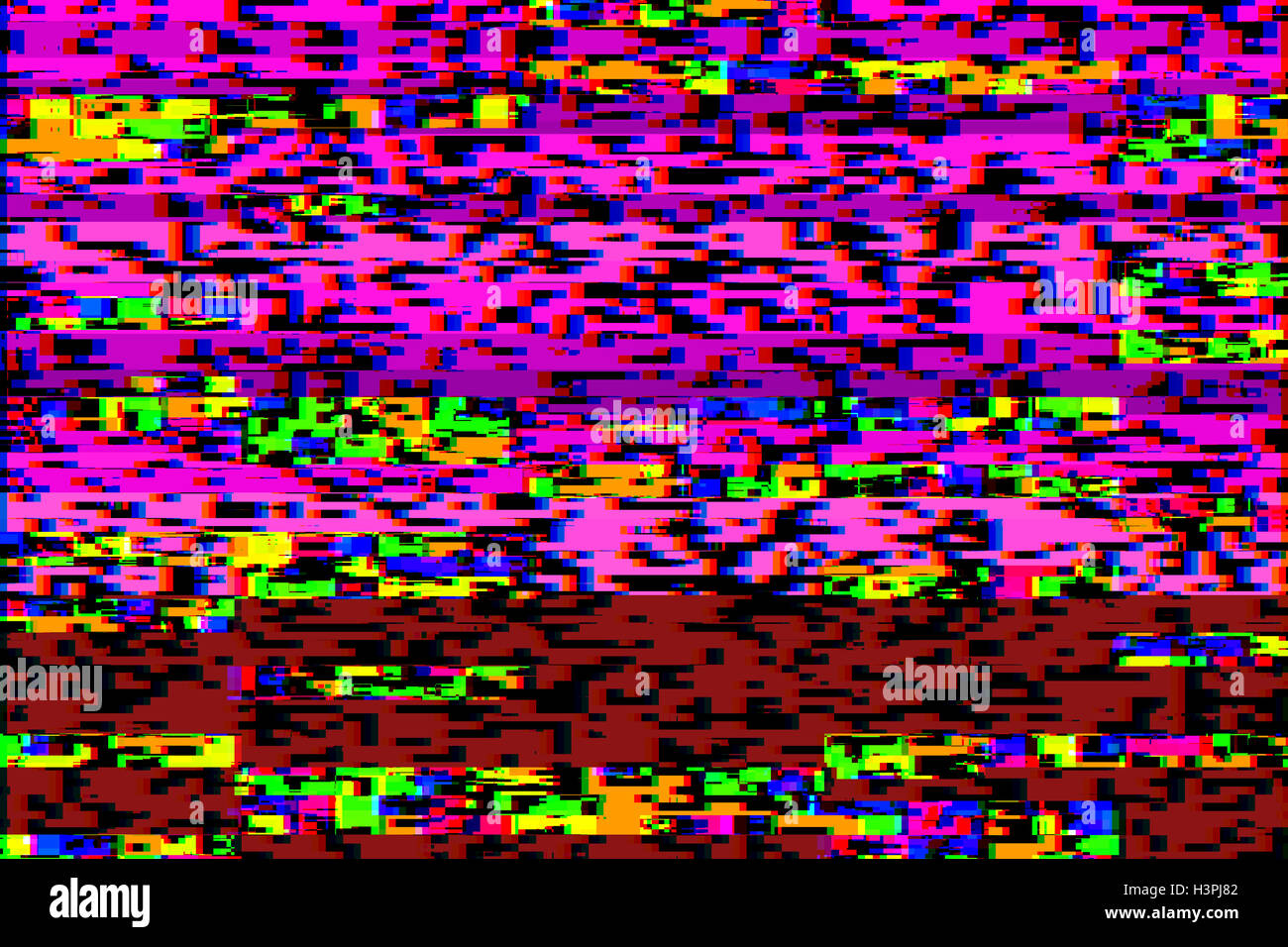 Glitch Background Element in Motion. Nice 3D Rendering Stock Photo - Alamy