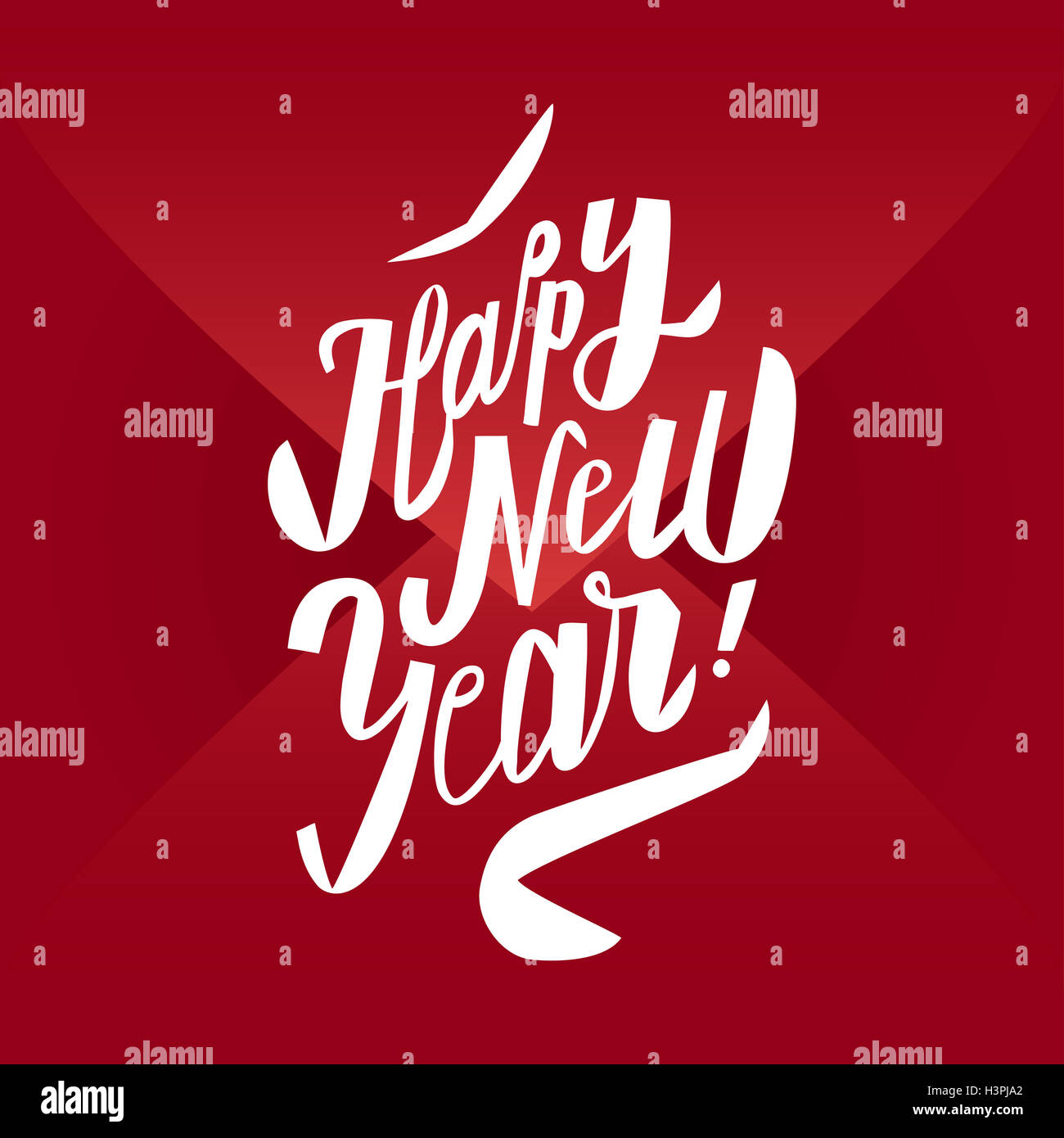 happy new year cute handwriting Stock Photo - Alamy
