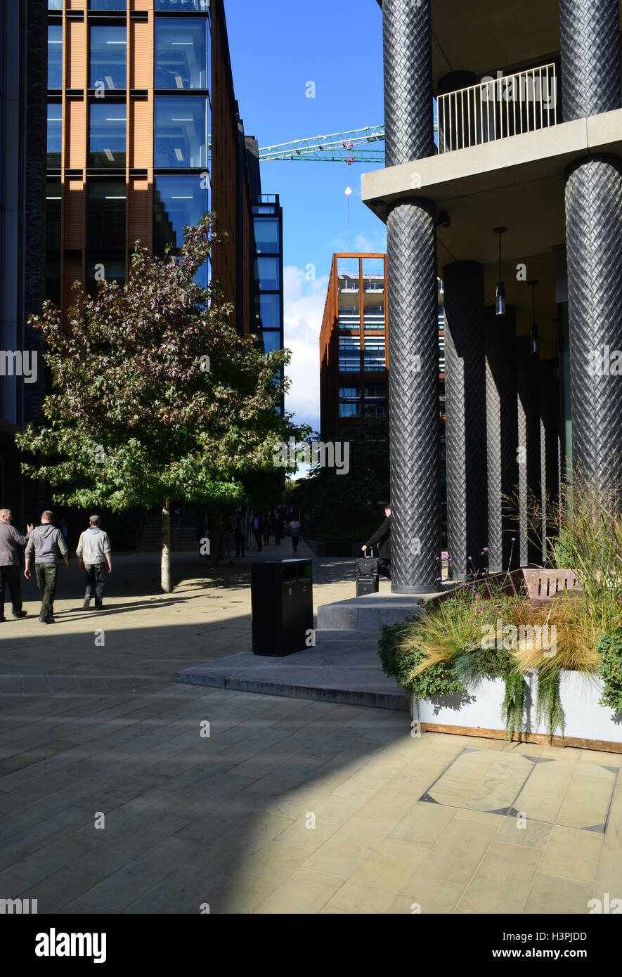 UK, London, Pancras Square Stock Photo - Alamy