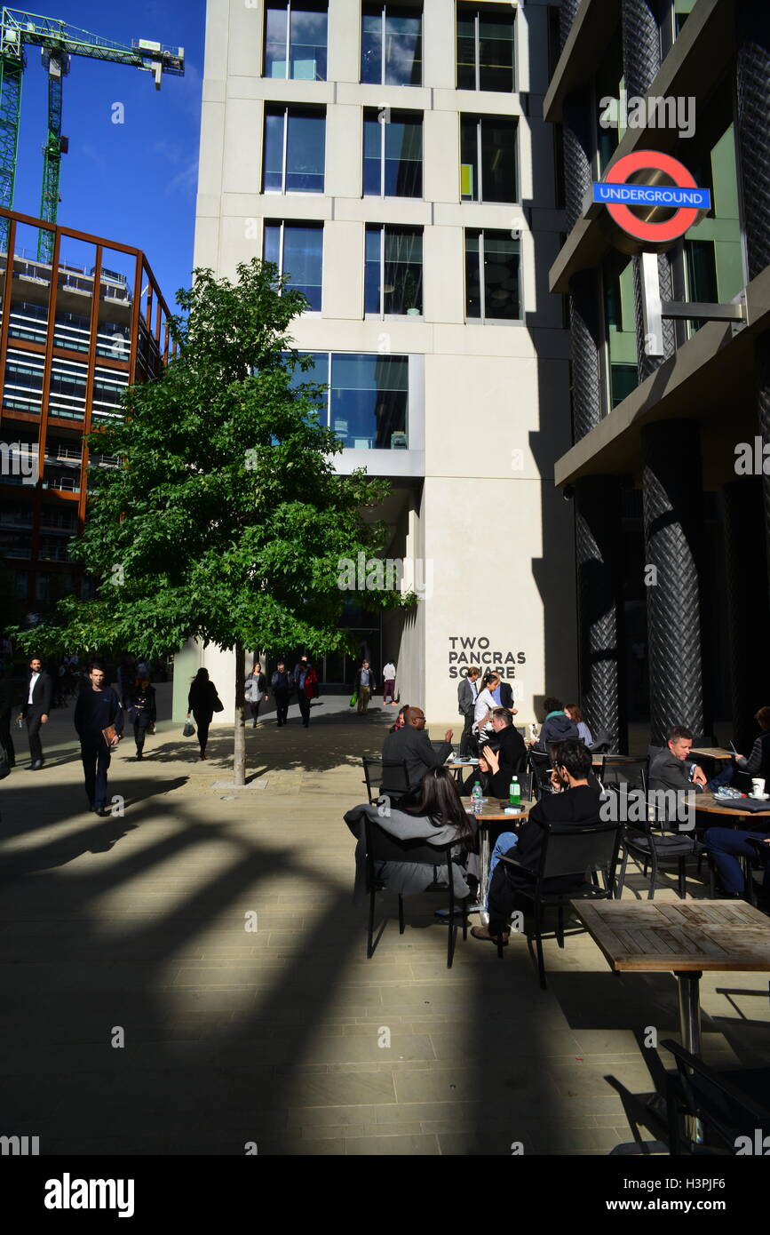 UK, London, Pancras Square Stock Photo - Alamy