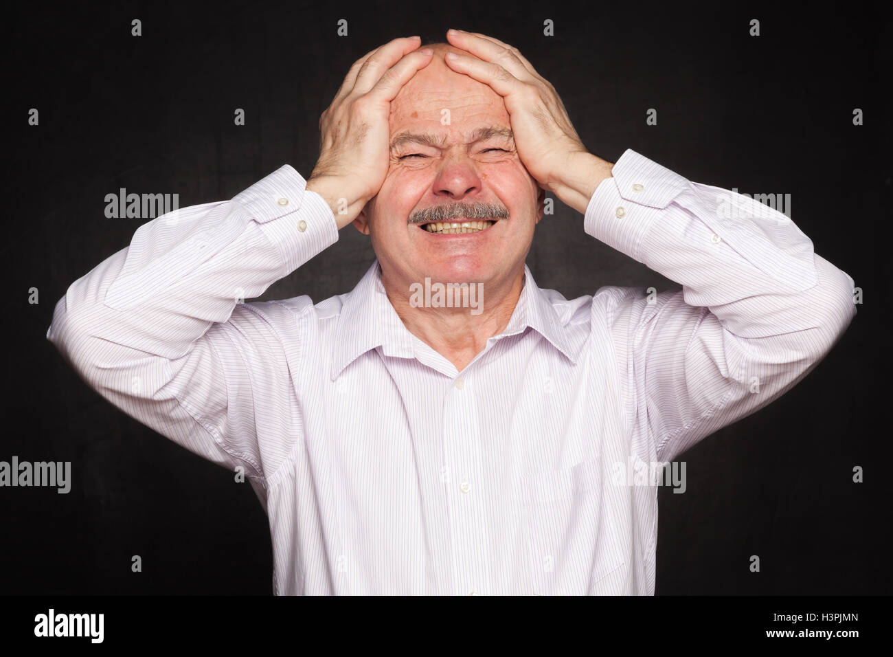 Despair and pain of failure or disease Stock Photo - Alamy