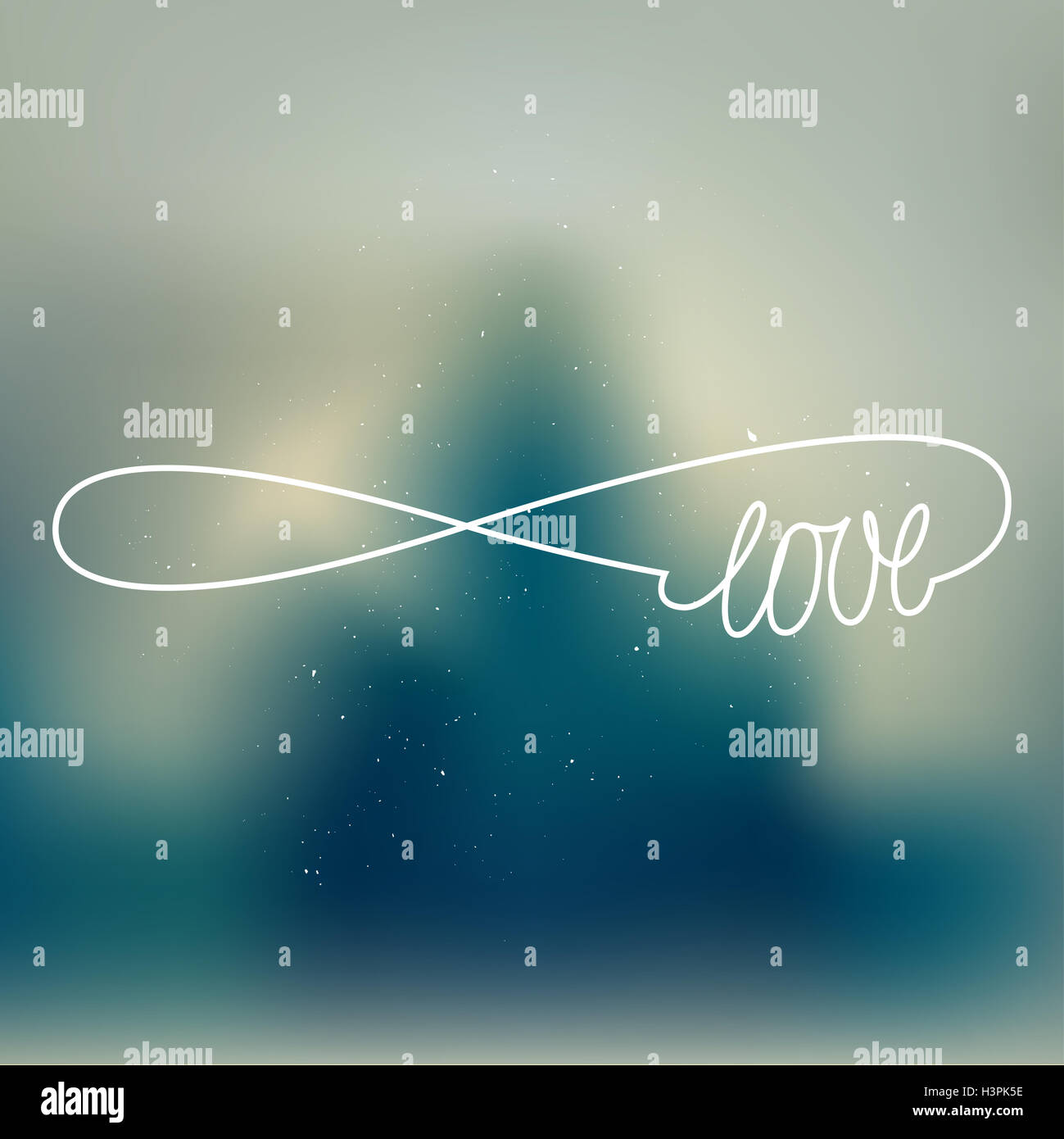 Endless love concept infinity symbol hi-res stock photography and ...