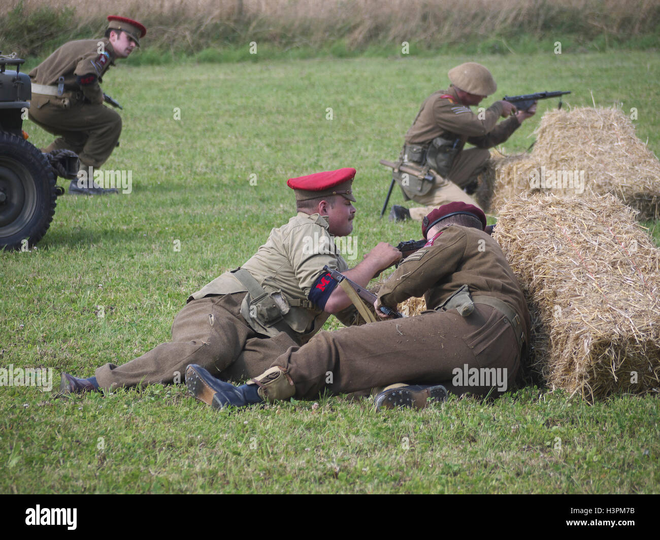British reenactor world war hi-res stock photography and images - Alamy