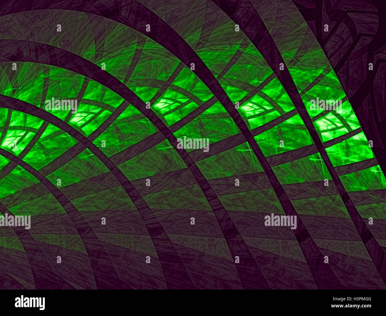 Mosaic pattern of green cells hi-res stock photography and images - Alamy