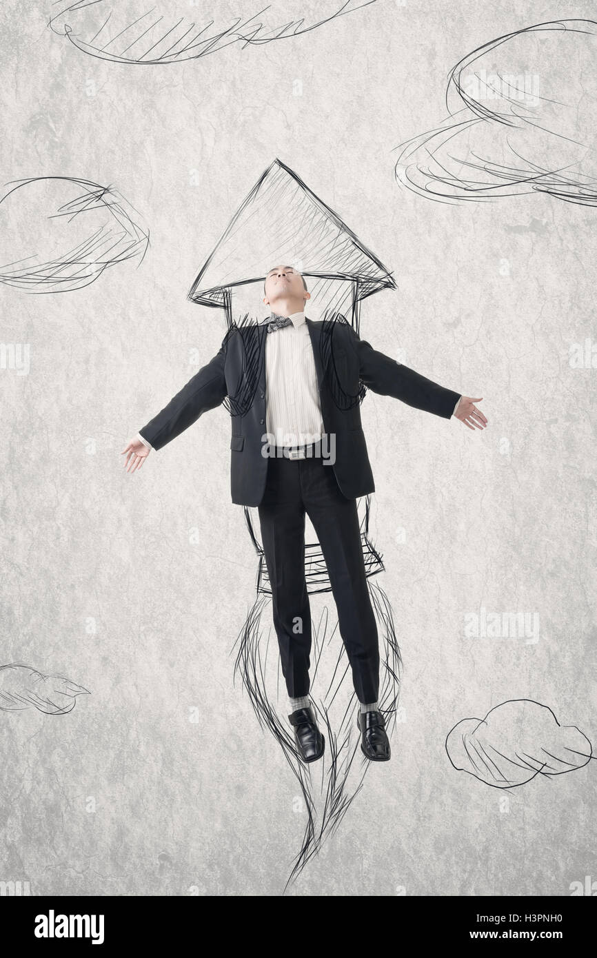 Rocket Pack Illustration 3d Model Retro Rocket Pack