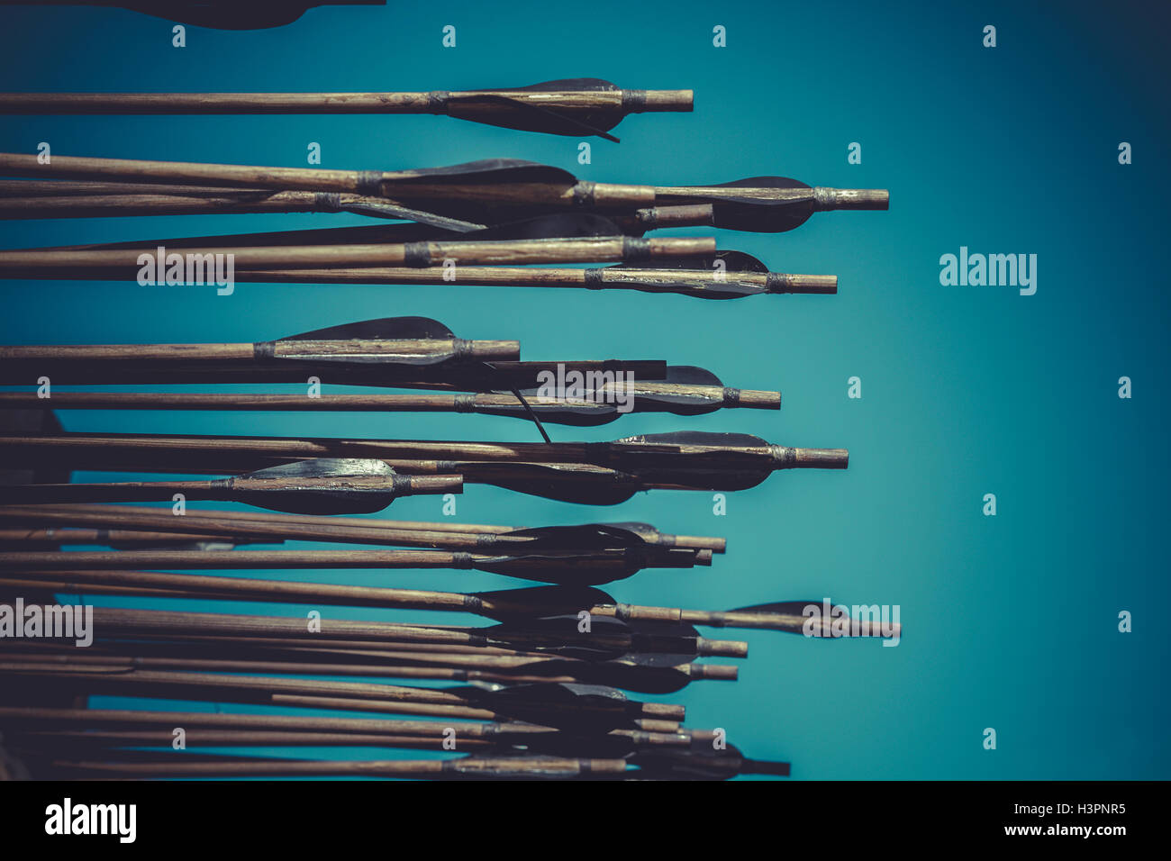 Medieval siege weapons, crossbows, onagers, catapults and batter Stock ...