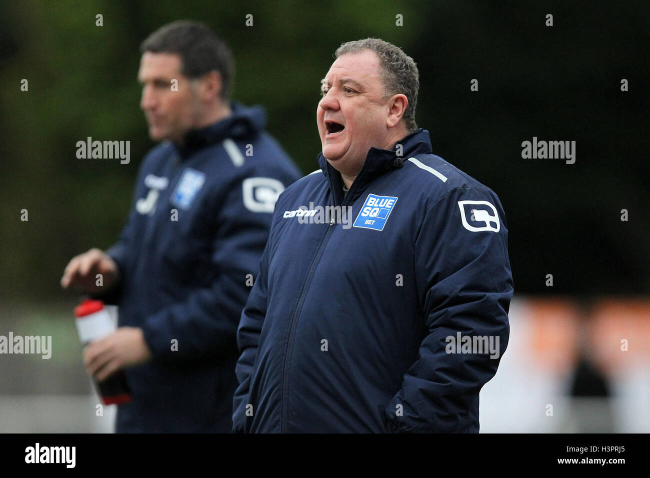 Hornchurch chairman Colin McBride - AFC Hornchurch vs Billericay Town ...