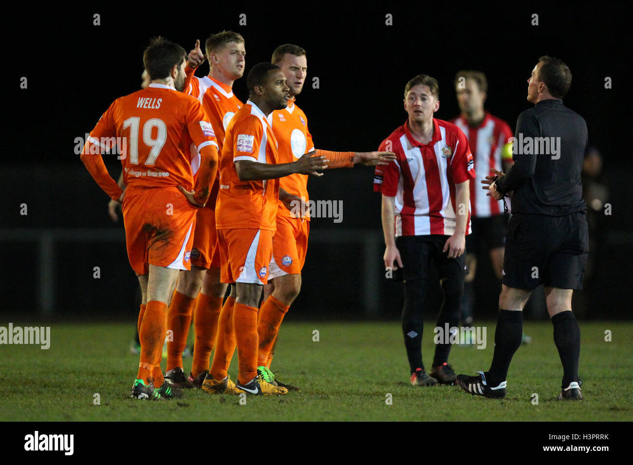 Sent off protest football hi-res stock photography and images - Alamy