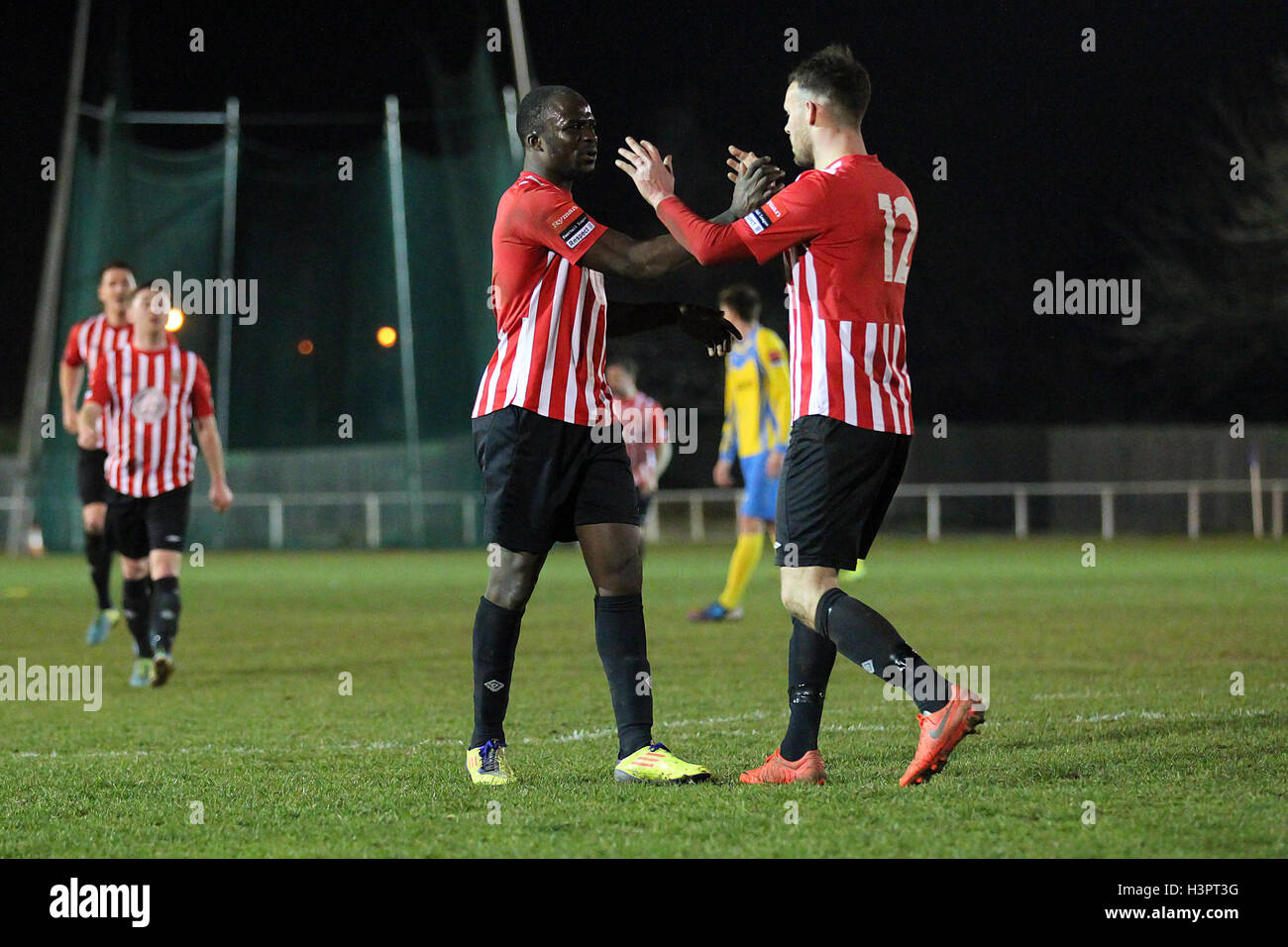 Martin Tuohy Goal Hornchurch Celebrates High Resolution Stock ...